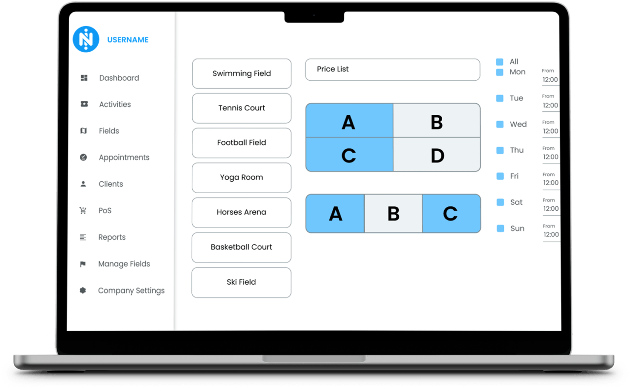 Sports Facility Management Software: Precision with in2